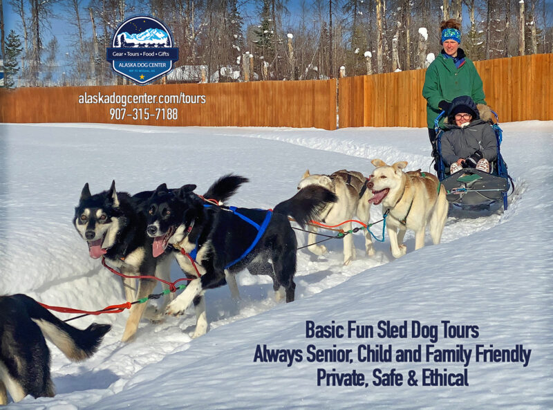 Winter Tours - Alaska Dog Center Dog Sled Tours, Cafe, Gifts, Gear ...